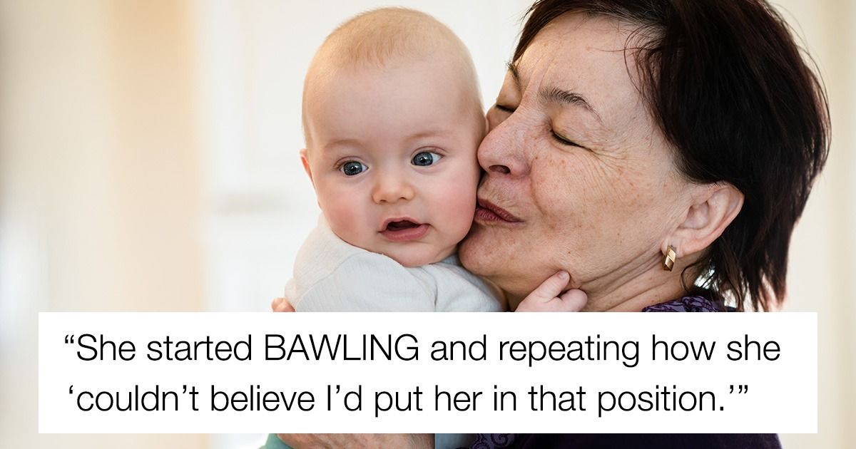 Man insists on taking baby to see mom who's mean to his wife; she says ...