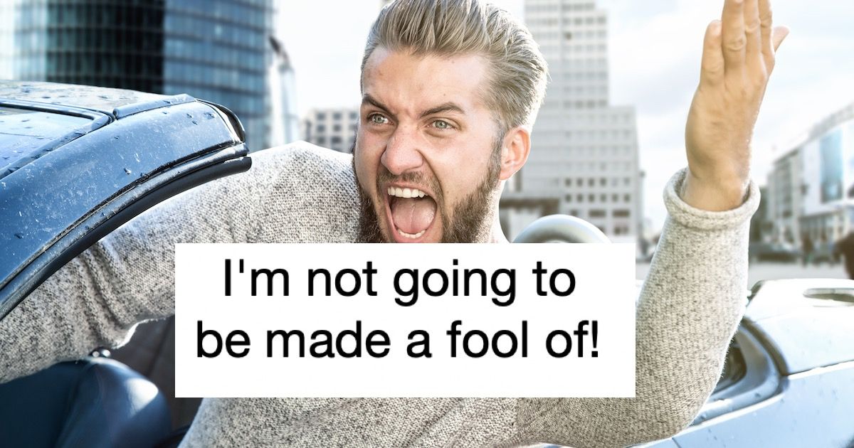Man makes humiliating scene at car dealership when he's convinced he's ...