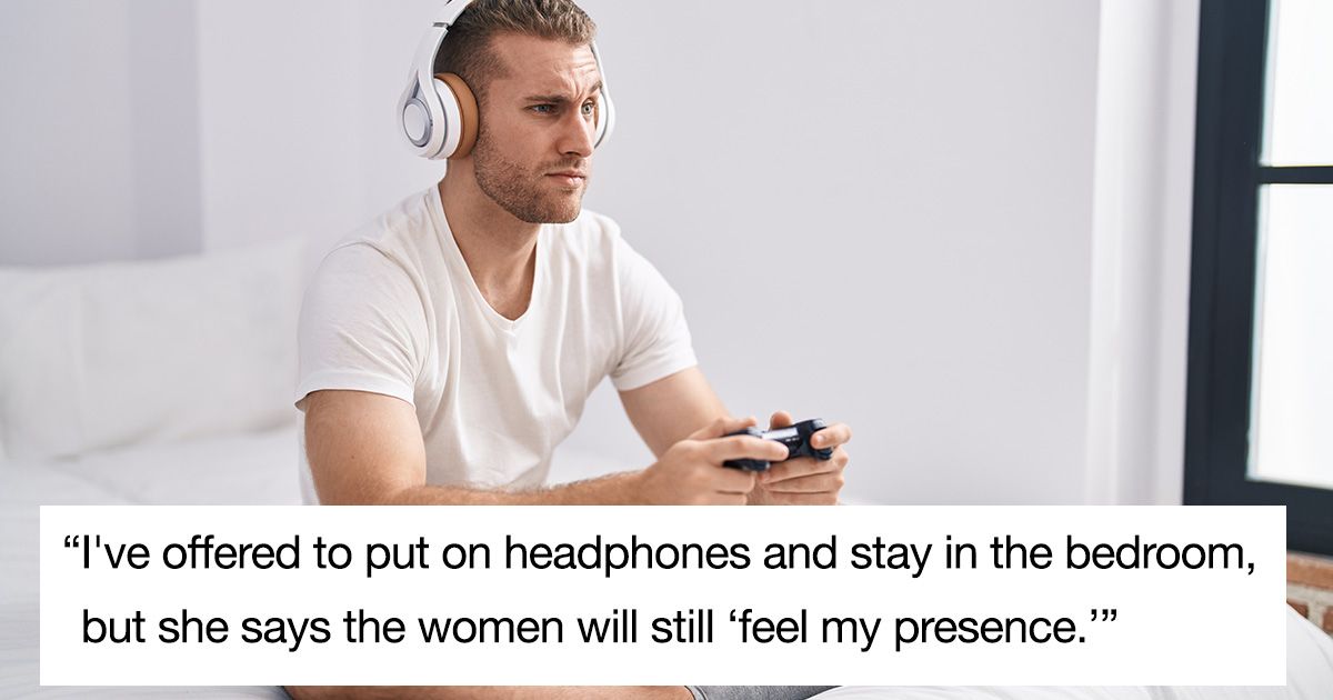 Man refuses to leave house during wife's 'no men allowed' book club ...