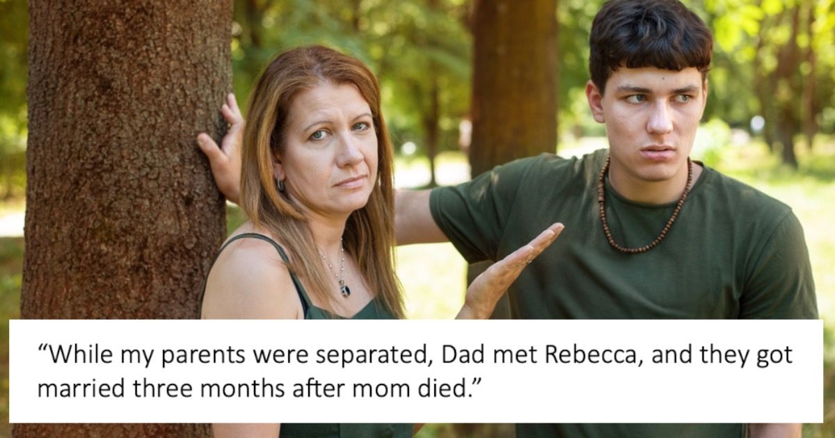 Woman bad mouth's step kids' dead mom; then gets mad when they don't ...