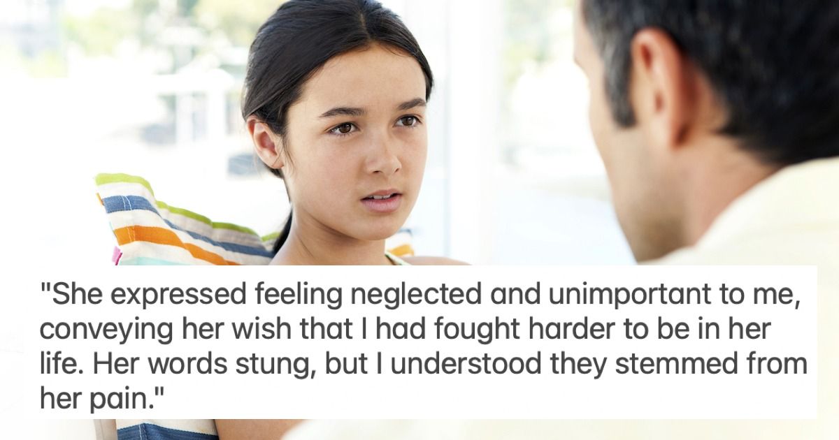 Father goes on apology tour, daughter not buying 'it was all your ...