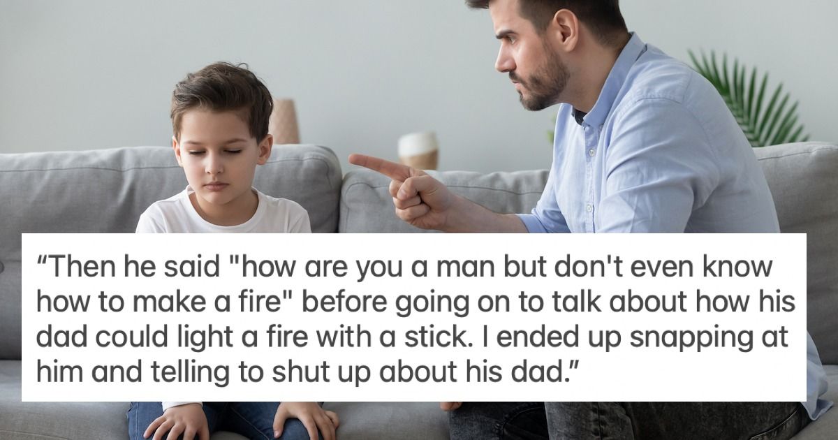 Stepdad Yells At Stepson Says To Stop Comparing Him To His Bum Dad