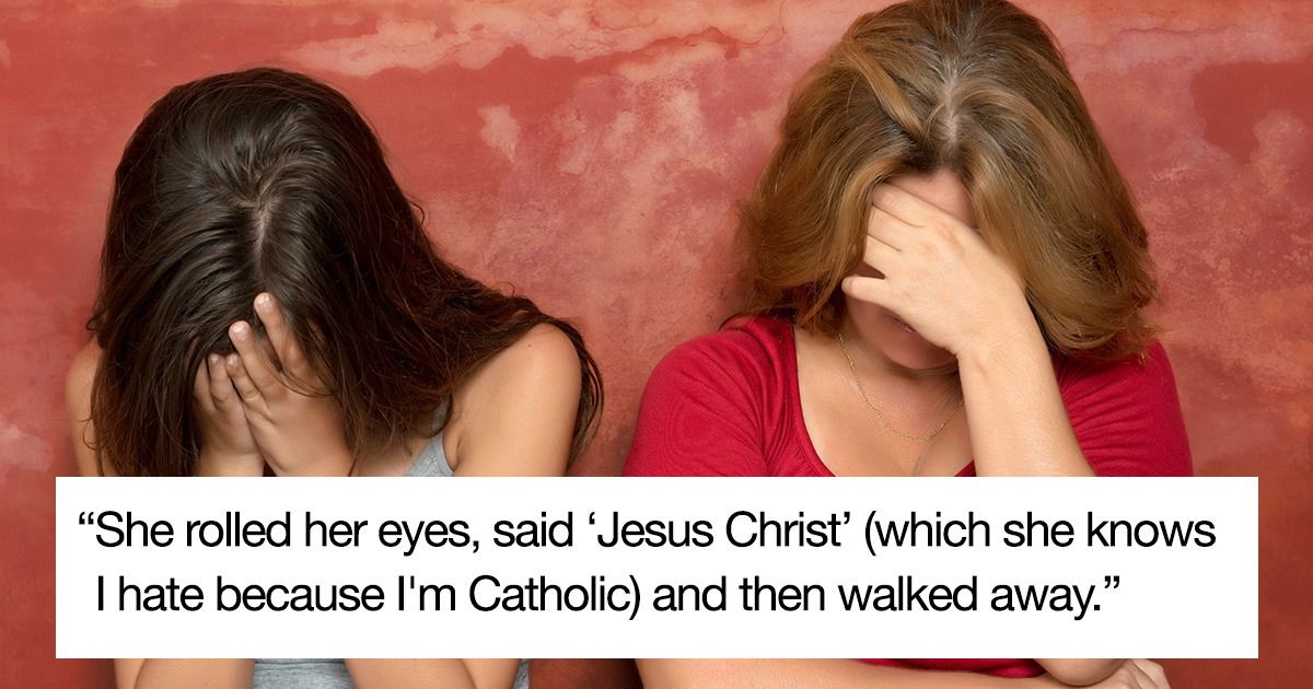 Mom calls daughter 'oversensitive' and 'rude' for not using full first ...