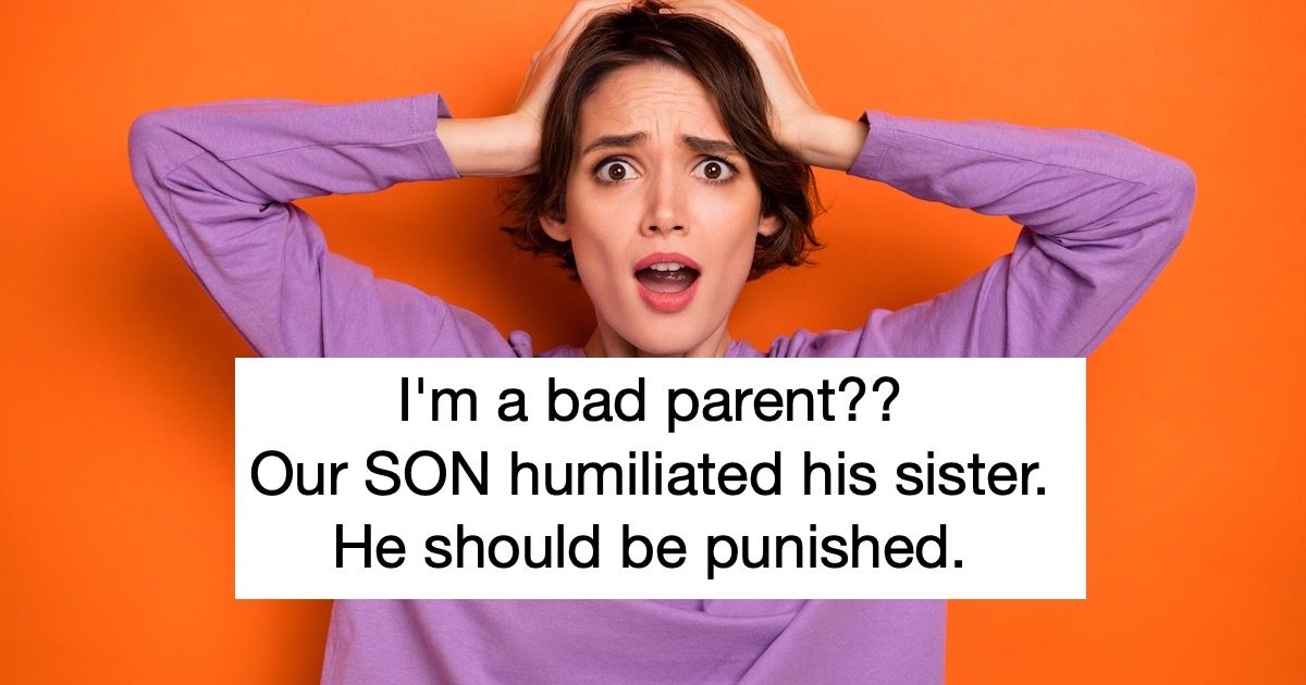 Mom makes son clean sister's bathroom mess, dad says, 'bad parenting ...