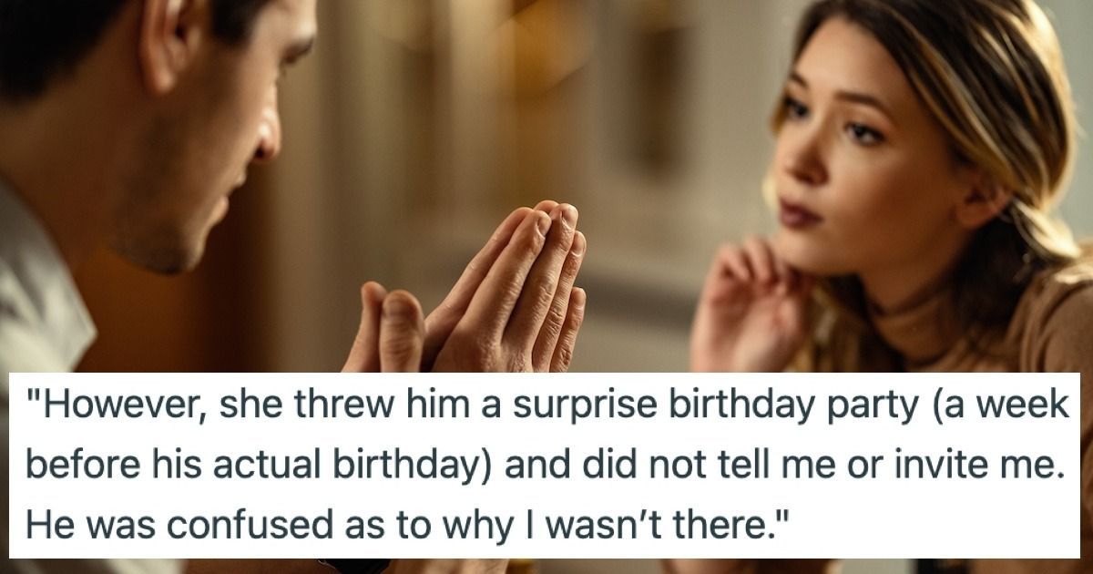 'My BF left me for my BFF after a surprise bday party. Then karma ...