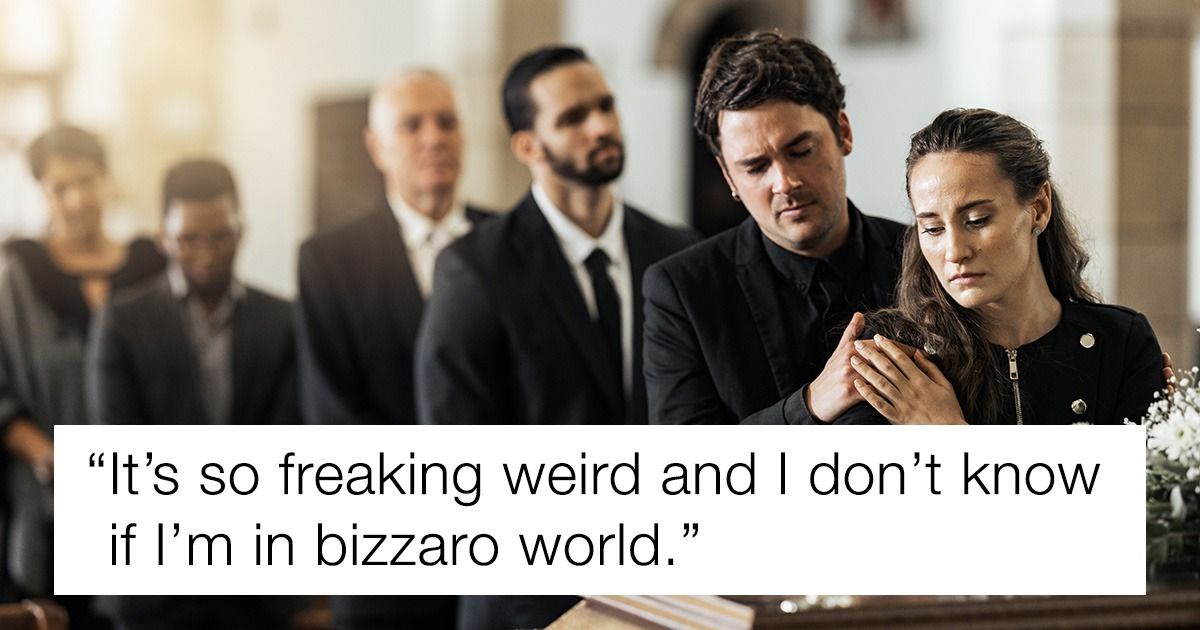 'My family forgot to invite me to my grandparents' funeral, but insist ...