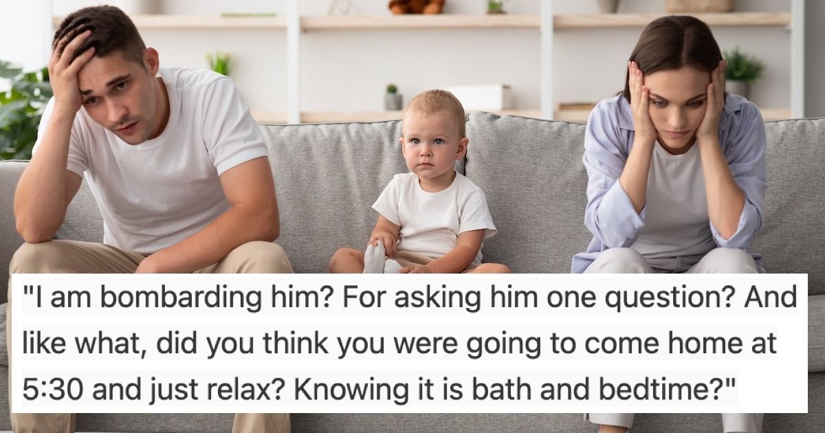 'My husband feels "bombarded" by the responsibilities of new parenthood ...