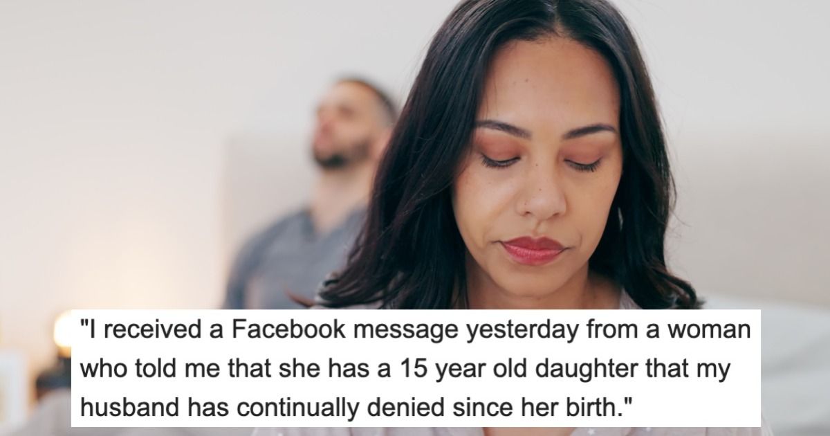 'My husband had a child before we got together and I just found out, 14 ...