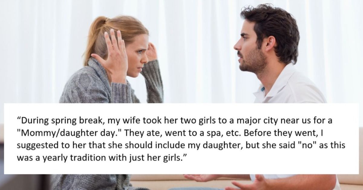 'AITA for telling my wife she should've brought my daughter on her ... 'AITA for telling my wife she should've brought my daughter on her ...