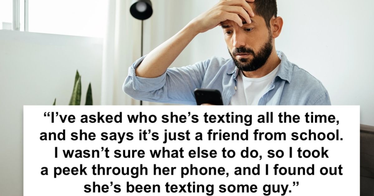 'My wife texts her school colleague all day and spends lots of time ...