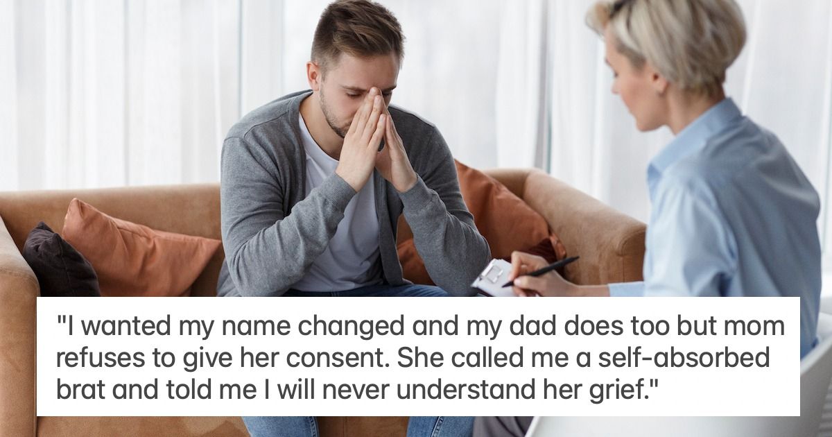 Man finds out mom named him after her late husband behind her dad's ...