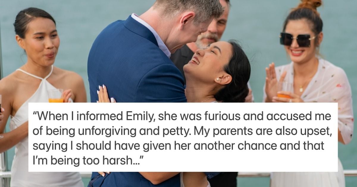 'AITA for not inviting my sister to my wedding because of her behavior ...