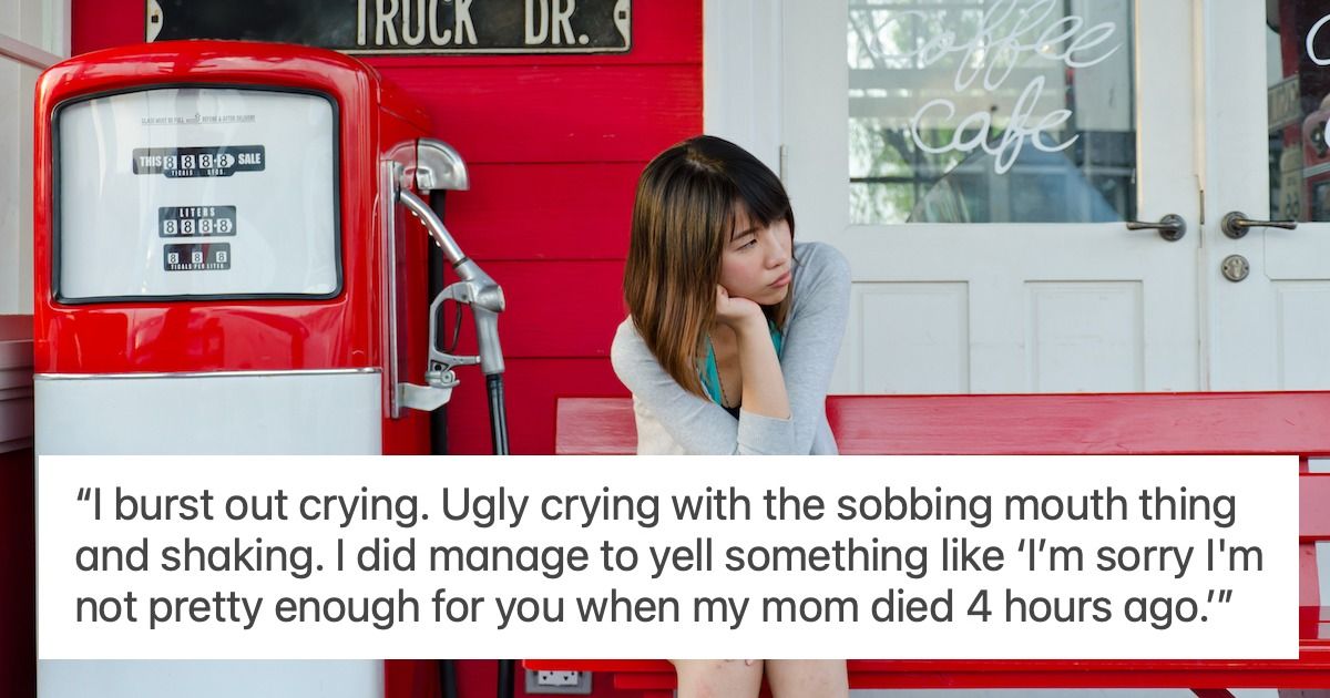 Woman loses it at gas station when man says, 'you're too pretty not to ...