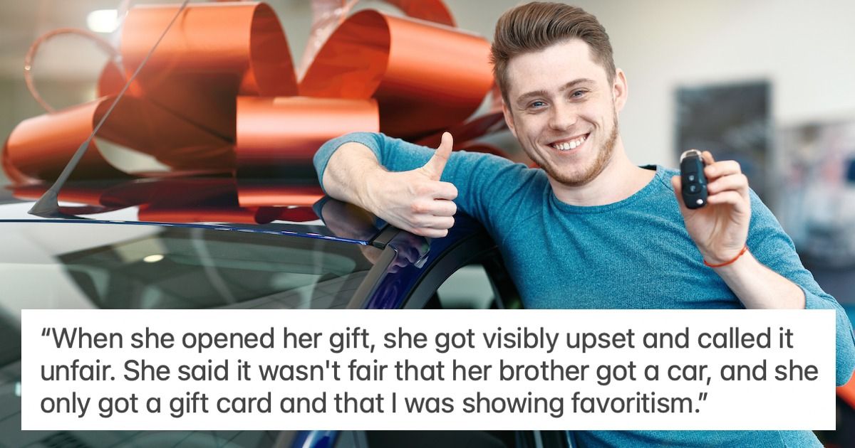 'AITA for gifting my twins differently on their birthday, angering my ...