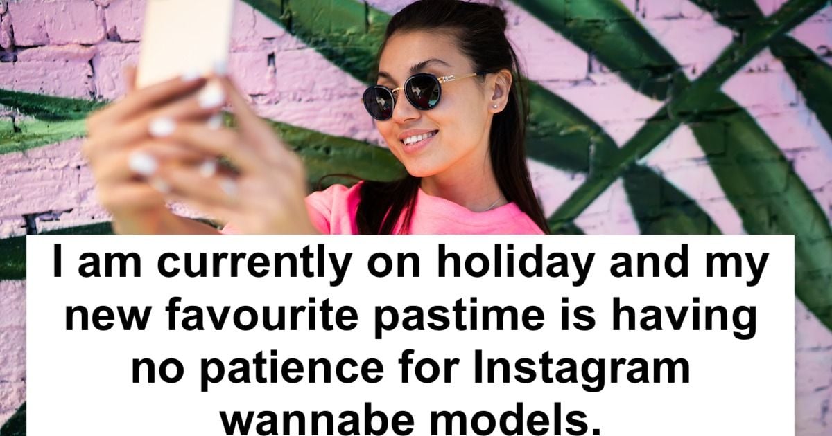 People respond to post about interrupting 'wannabe Instagram models' on ...