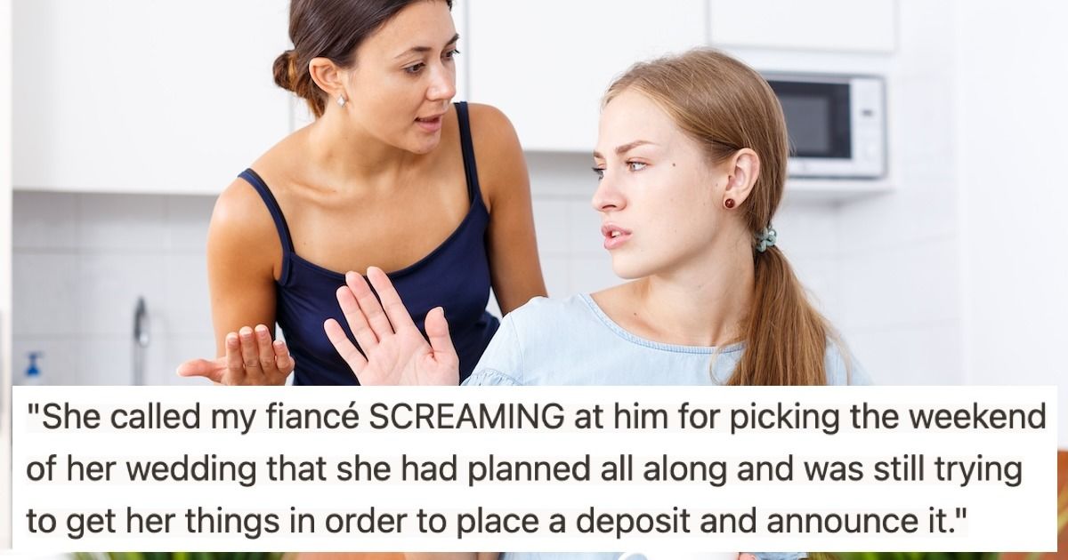 'AITA for picking my wedding date before my future SIL did and not ...