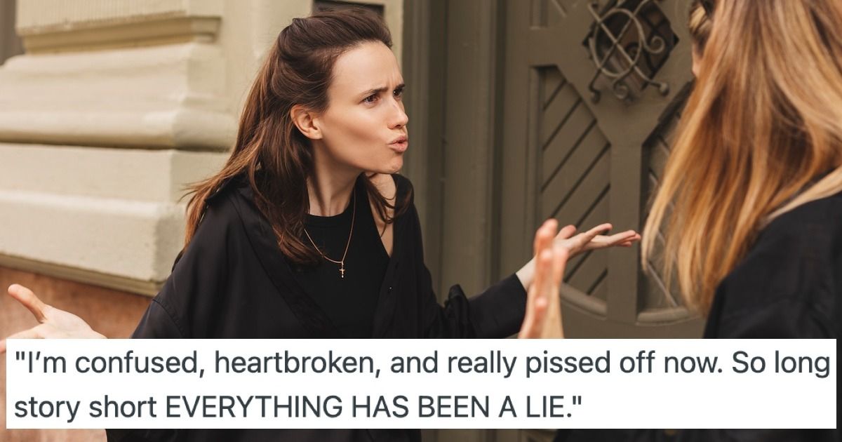 Woman finds out her roommate has been lying about their relationship ...