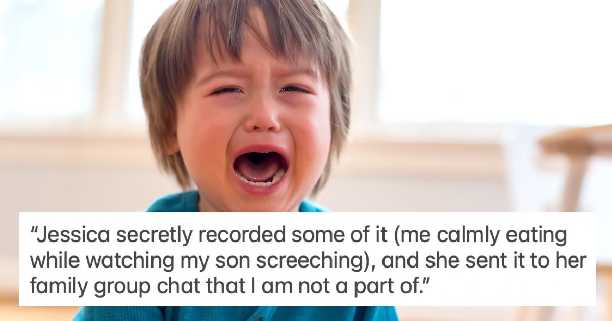 Niece secretly records SAHM ignoring son's tantrums, family judges her ...