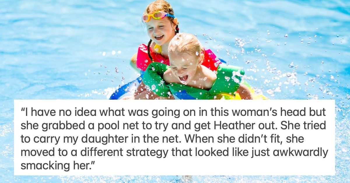 Poolside panic leads to family fight and blame, SIL too scared to save ...