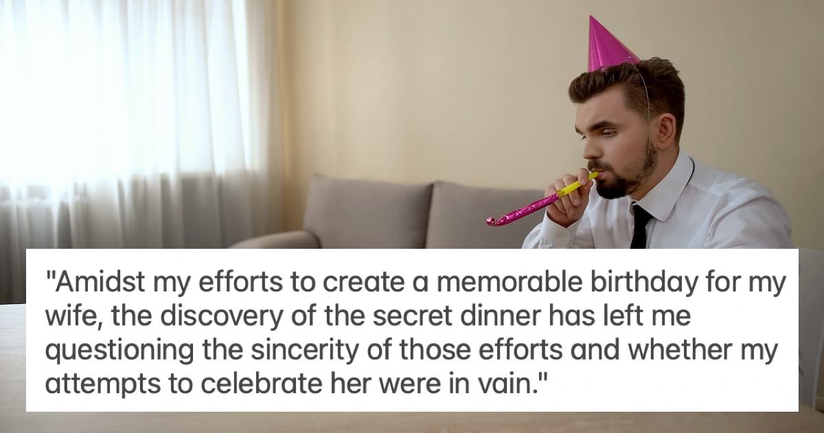 Husband upset in-laws plan secret birthday party for wife; readers say ...