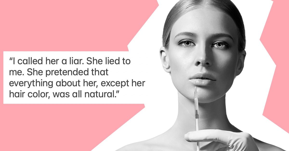 Husband shocked to learn wife had plastic surgery and never told him ...