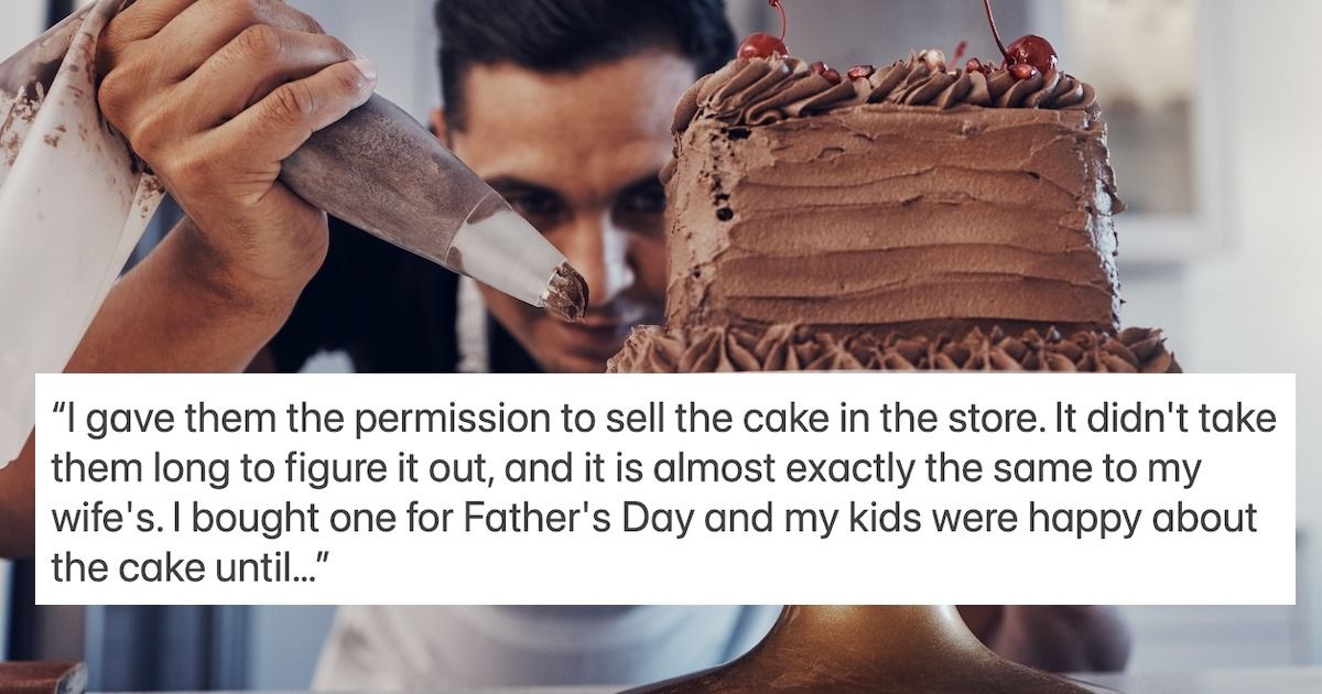 'AITA for selling my late wife’s cake recipe to a bakery?' 'I am ...