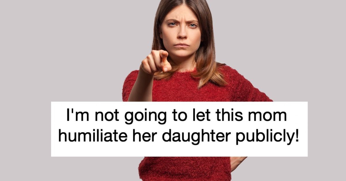 Woman berates mom who is body shaming her daughter at heated 6th grade ...