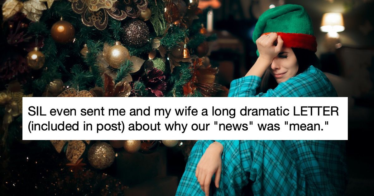 Man makes 'hurtful' announcement on x-mas, his SIL says, 'you destroyed ...