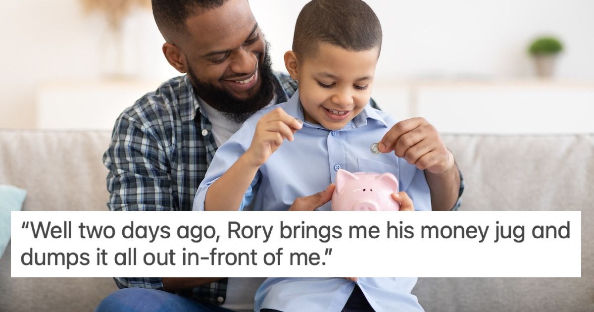 Struggling single dad cries when son shares why he has been saving up ...