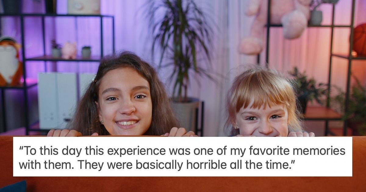 Sister pees in her soda to get stepsisters to admit they are stealing ...