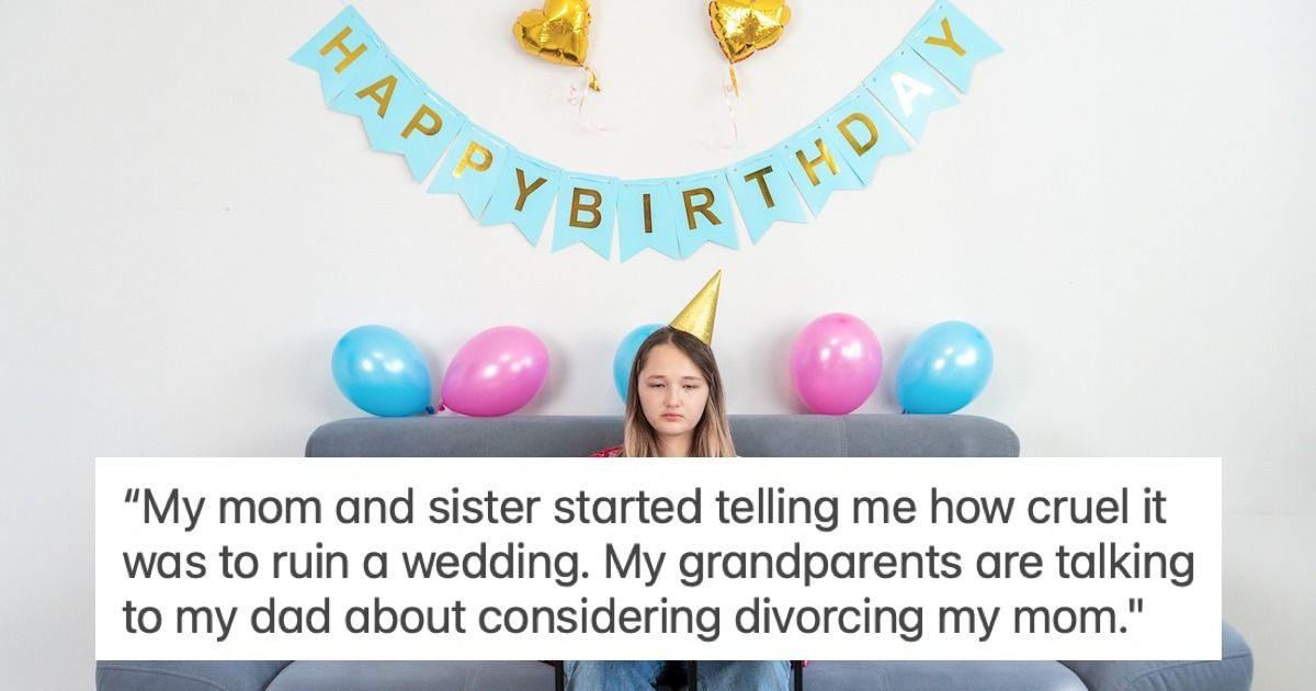 Teen walks out of Sweet 16 when sister and her BF announce marriage ...