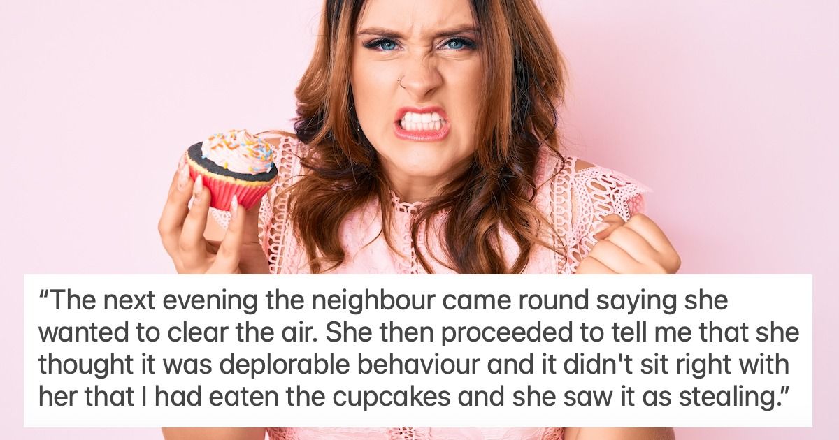 Woman eats neighbor's cupcake gift, learns what 'hangry' really looks ...