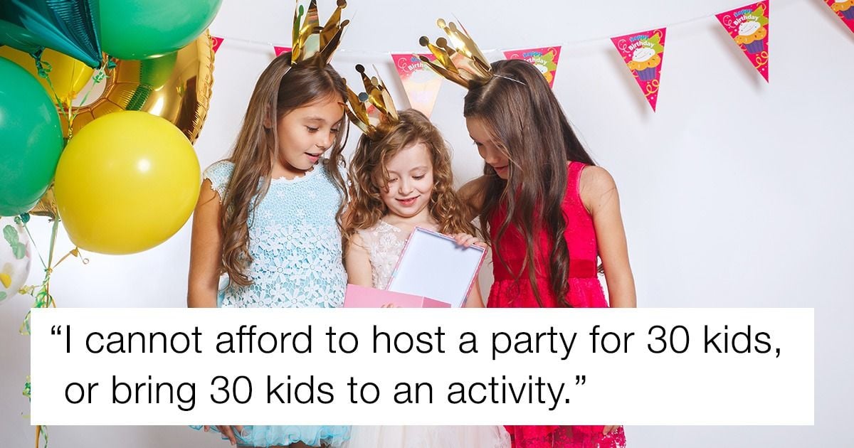 Teacher and angry parents call out mom for 'excluding' kids from bday ...