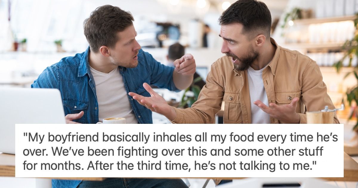 Frustrated man asks, 'AITA for telling my boyfriend to stop eating so ...