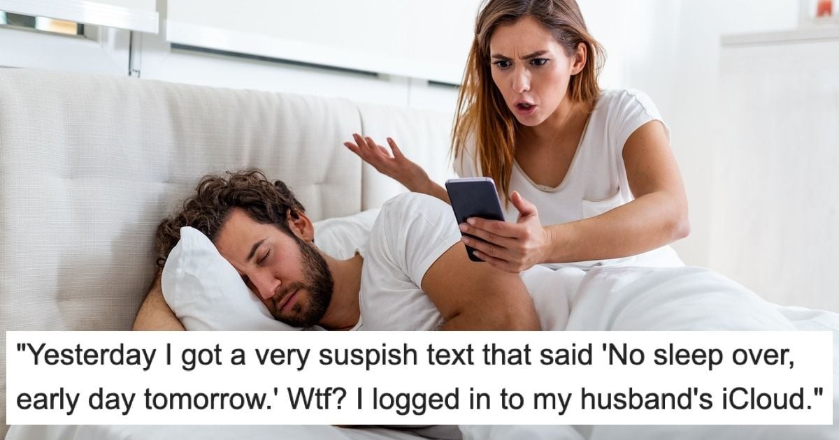 Woman receives text from husband meant for his affair partner. So she ...