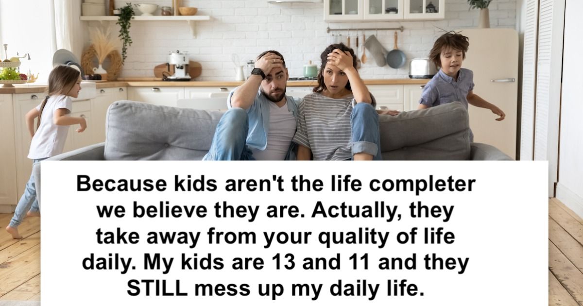 15 parents who regret having kids share why. | Someecards News