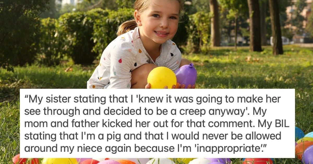 Uncle sprays niece wearing white with hose after she won't stop bullying his son. AITA ...