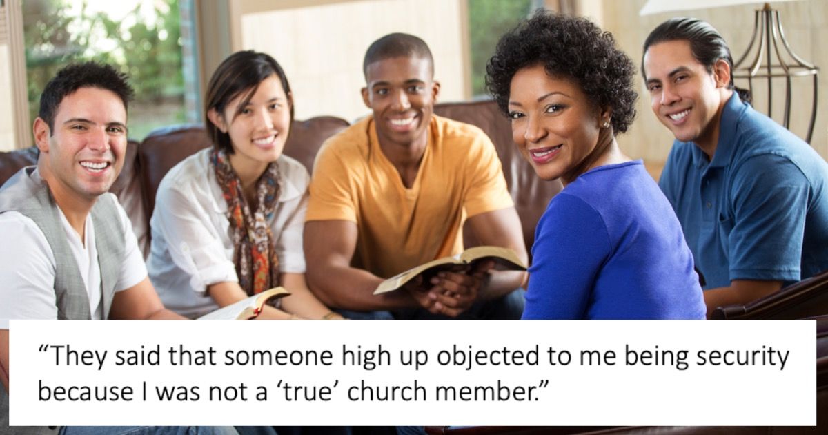 Church says only 'true members' can volunteer with them, man ...