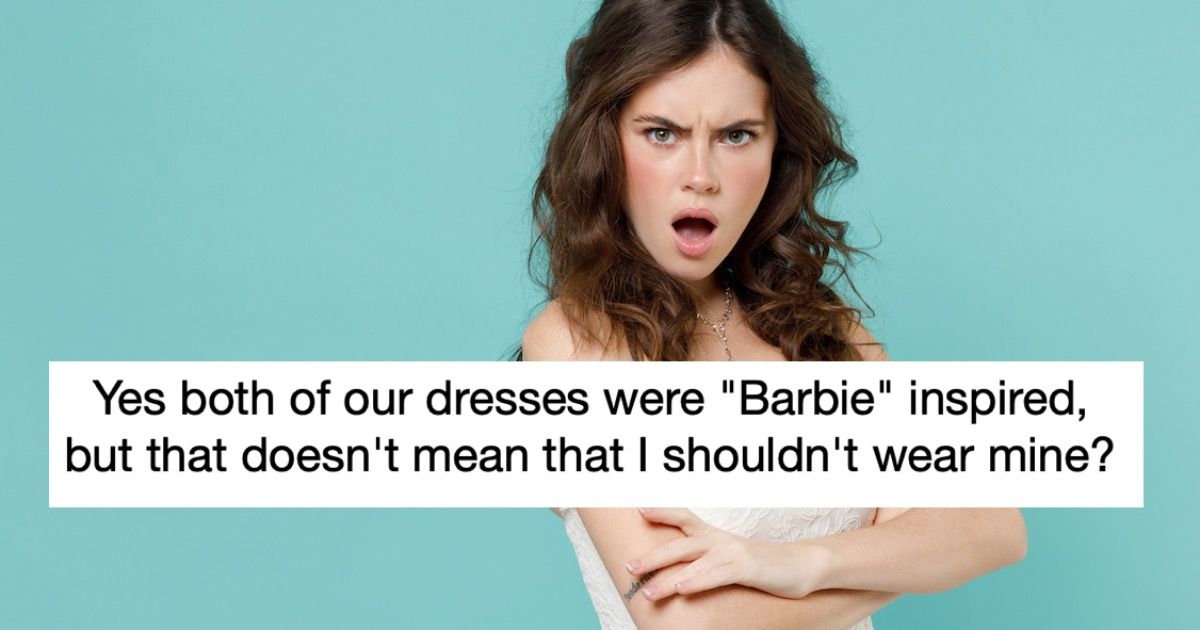 Woman Wears Reception Wedding Dress To Cousins Wedding Gets Called A Jealous B
