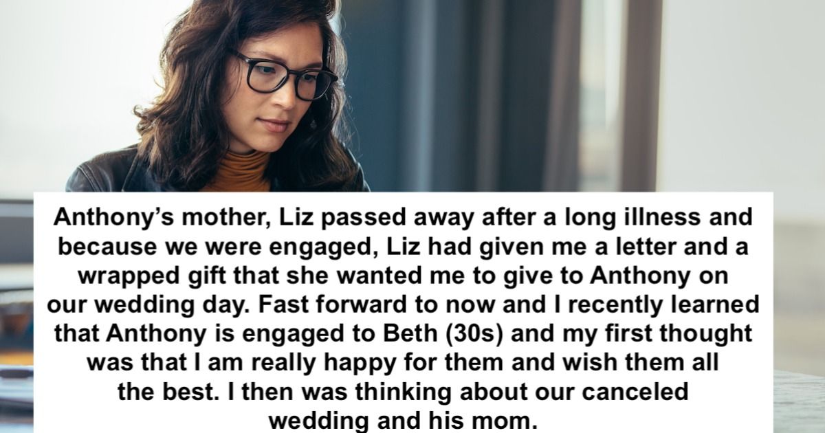 Woman contacts ex's fiance on social media about gift from late MIL, ex ...