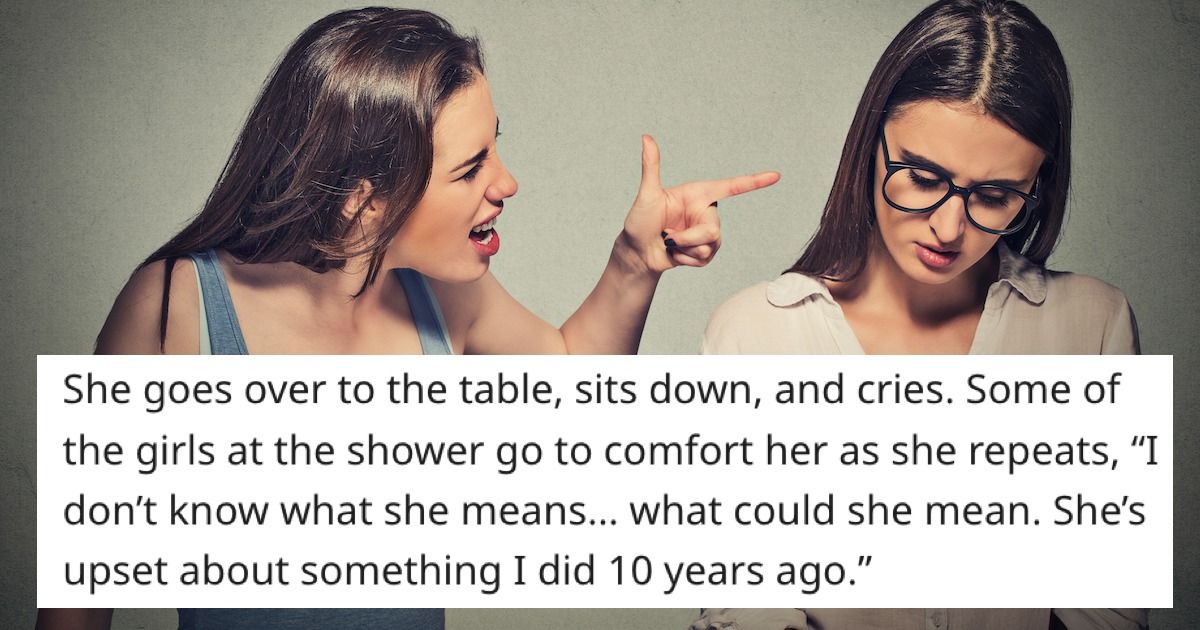 Woman calls out former bully at friend's baby shower and makes her cry ...
