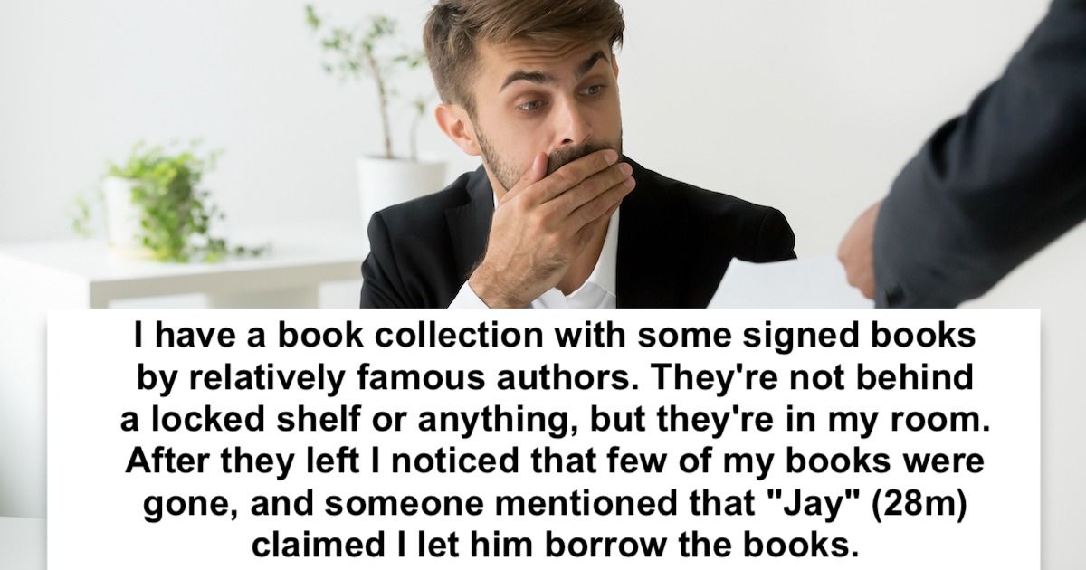 Woman gets 'friend' fired from job after he 'borrows' books from her ...