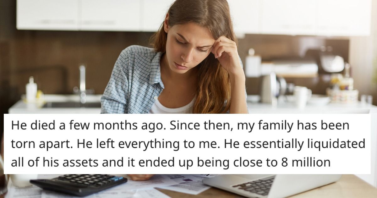 Woman refuses to share inheritance with siblings. Now her family is suing her. 'AITA?' UPDATE ...