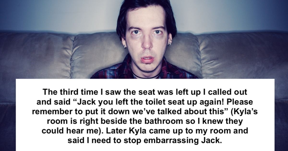 Woman Calls Out Roommates Bf For Leaving Toilet Seat Up Roomie Says