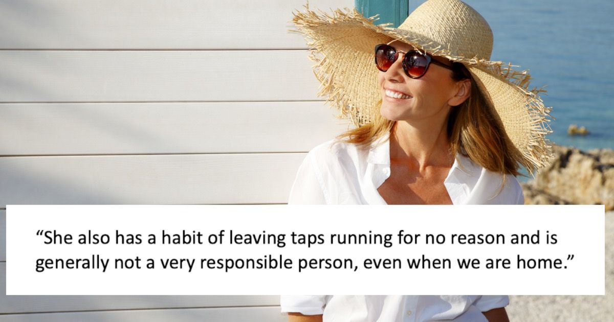 Woman forces husband to deal with daughter's breakdown so she can go on ...