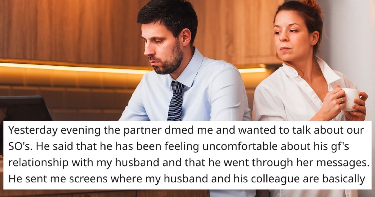 Woman suspicious of husband's 'work wife' after finding texts. UPDATED 2X | Someecards Relationships