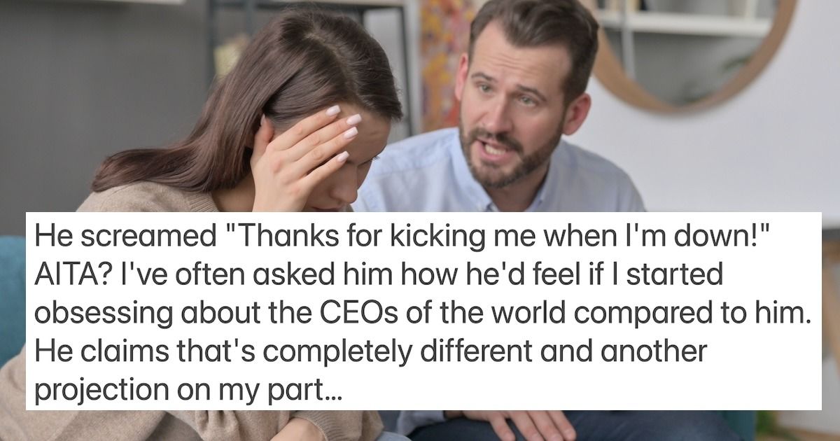 Woman tells unemployed husband: 'good luck finding a thin supermodel girlfriend now.' AITA ...