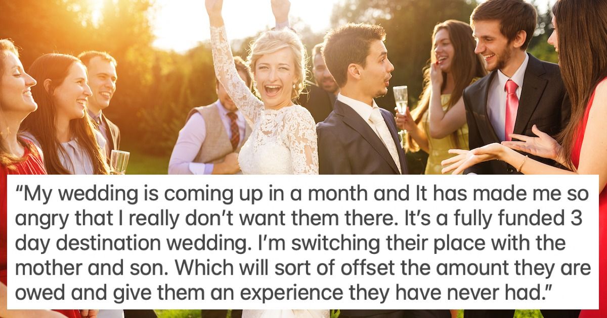 Bride disinvites rich relatives, invites the poor family they ripped ...
