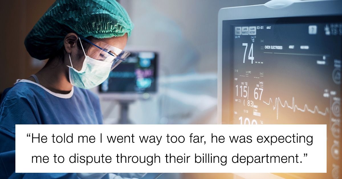 Woman's BF says she went too far getting his medical bills reduced; she ...