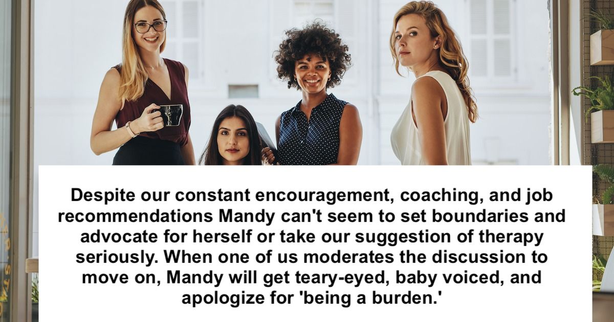 Women exclude 'trauma dumping' woman from professional group, she finds ...